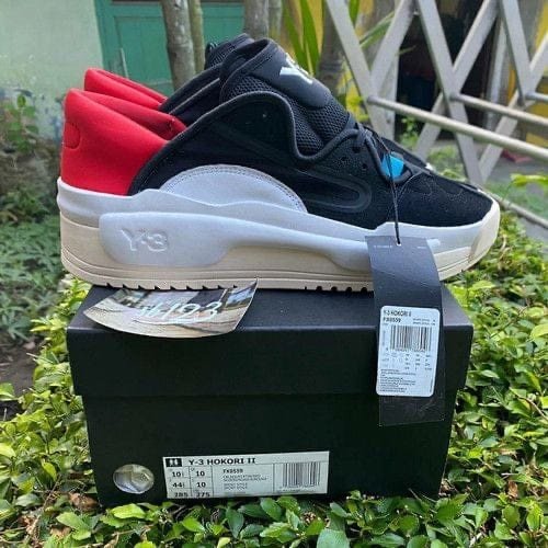 First copy Adidas Y3 Hokori Red Black sneakers