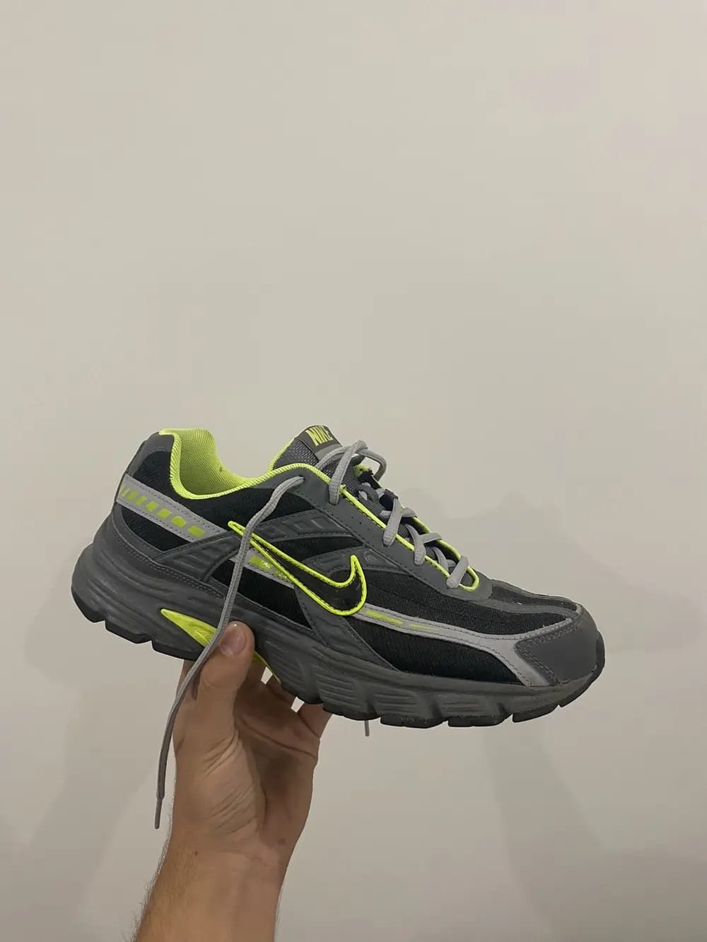 First copy Nike Initiator Black Grey Volt sneakers