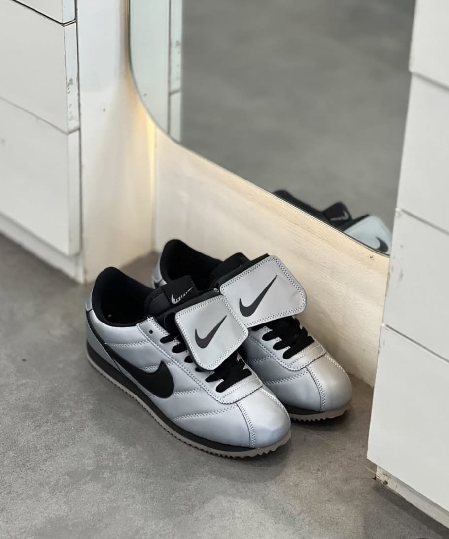 First copy Nike Cortex SE Pack "Metallic Cool Grey" shoes India