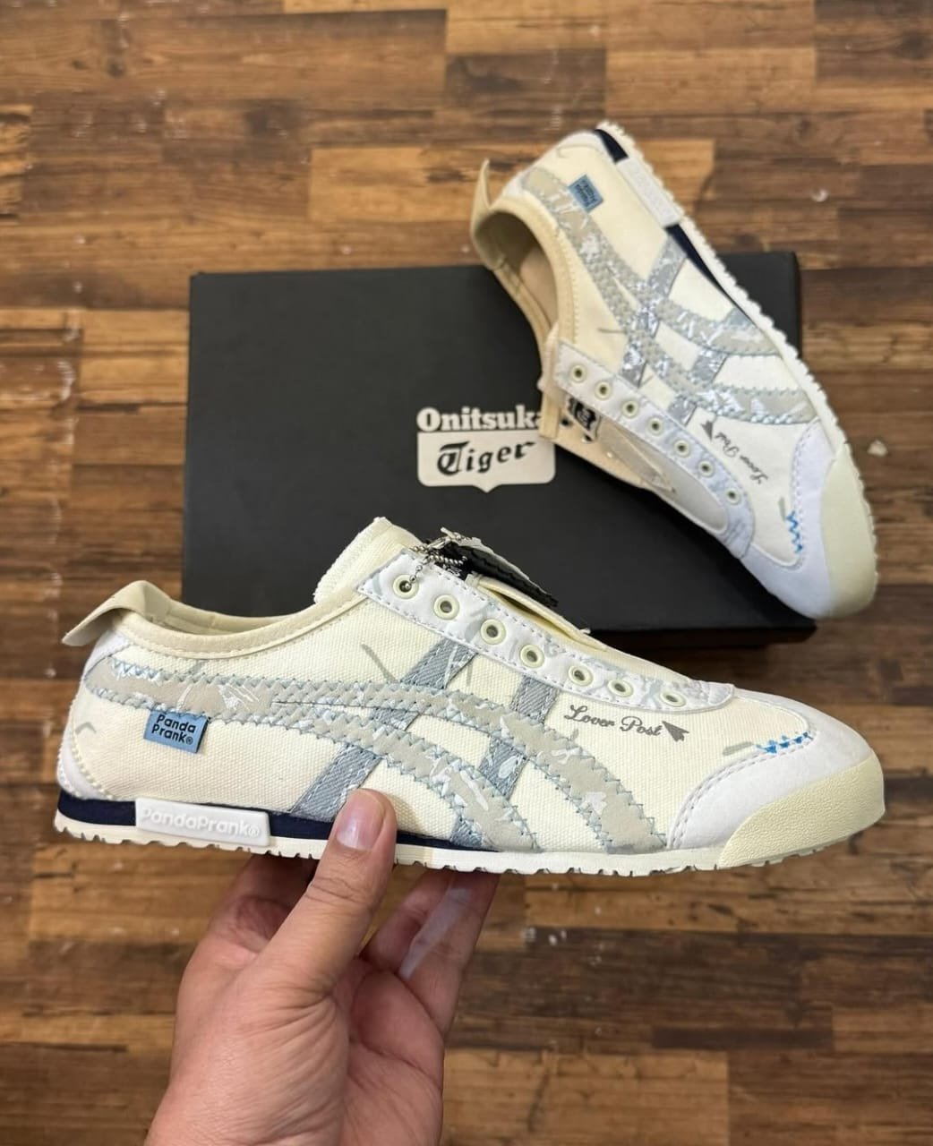Onitsuka Tiger Mexico 66 Slipon X Panda Prank Custom”