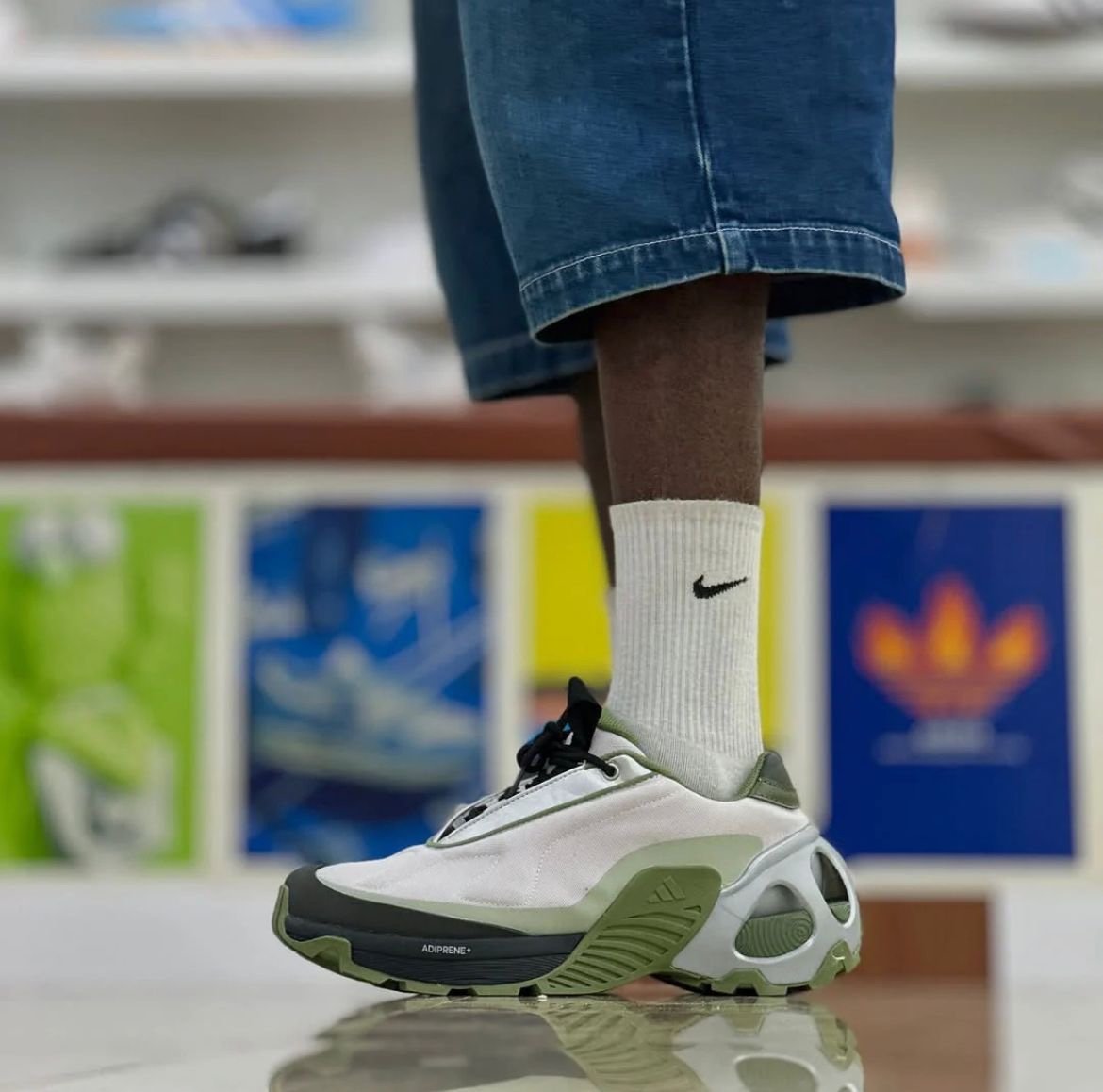 Adidas wonder runner Green - Buy first copy shoes online
