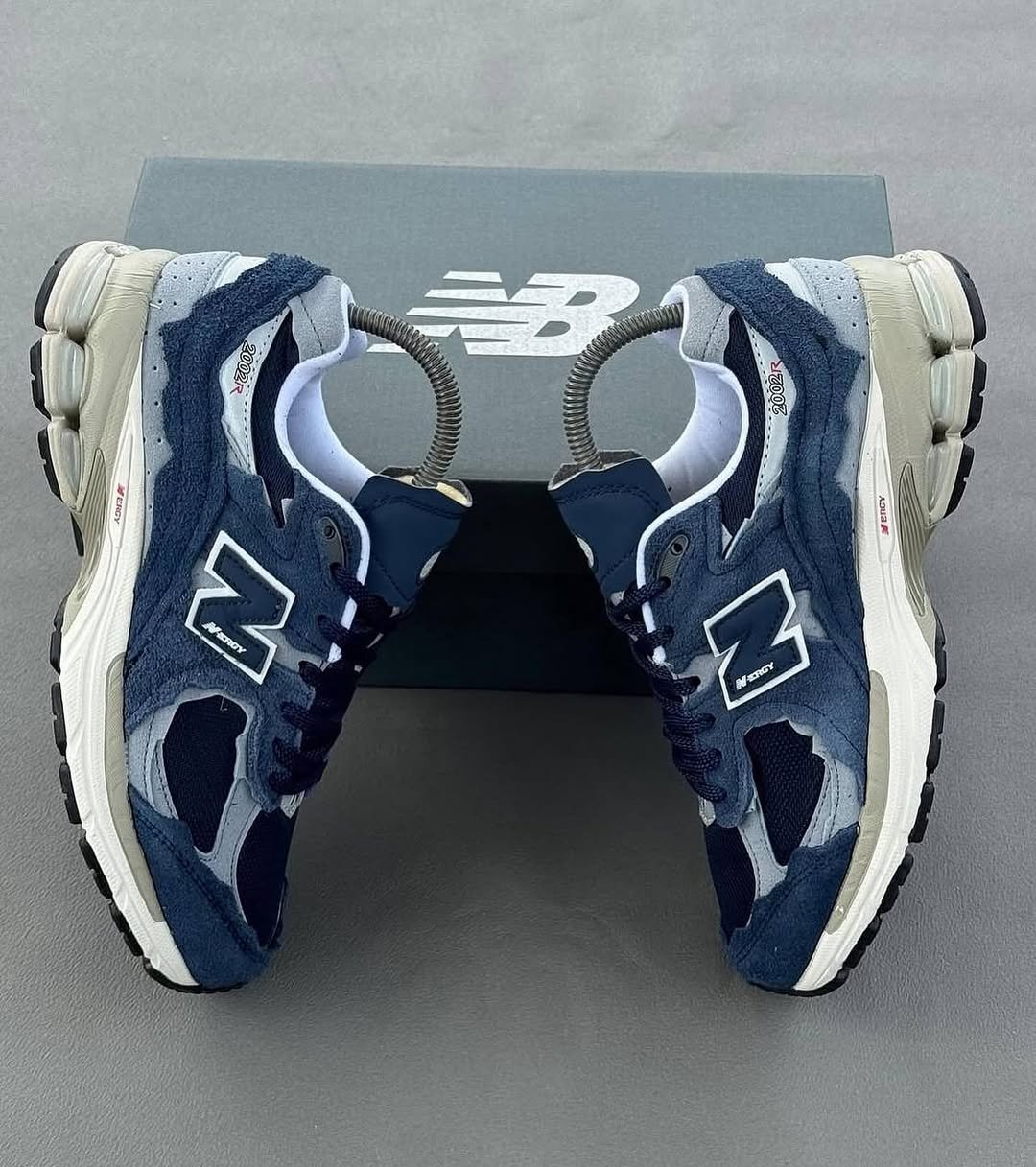 New Balance 2002r Protection Pack Navy Grey - Buy first copy shoes online